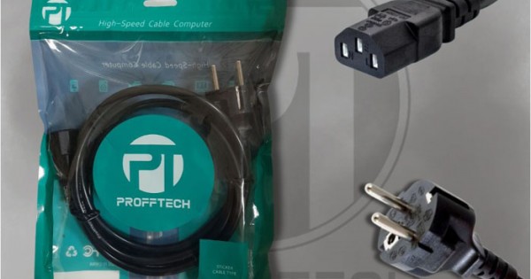 Profftech Kabel Power CPU 1.5 Meter 0.75mm x 3