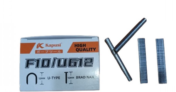 Kapusi K-6894 Isi Staples 12mm Brad Nail 10mm F10 U612 isi 2000 Pcs