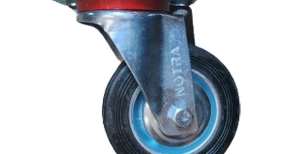 Notra Roda Karet 4 Inch Hidup 100mm 10cm