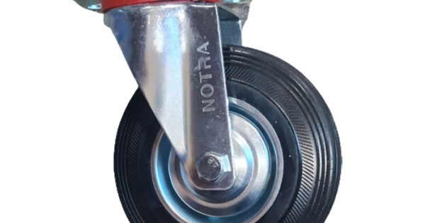 Notra Roda Karet 5 Inch Hidup 125mm 12.5cm